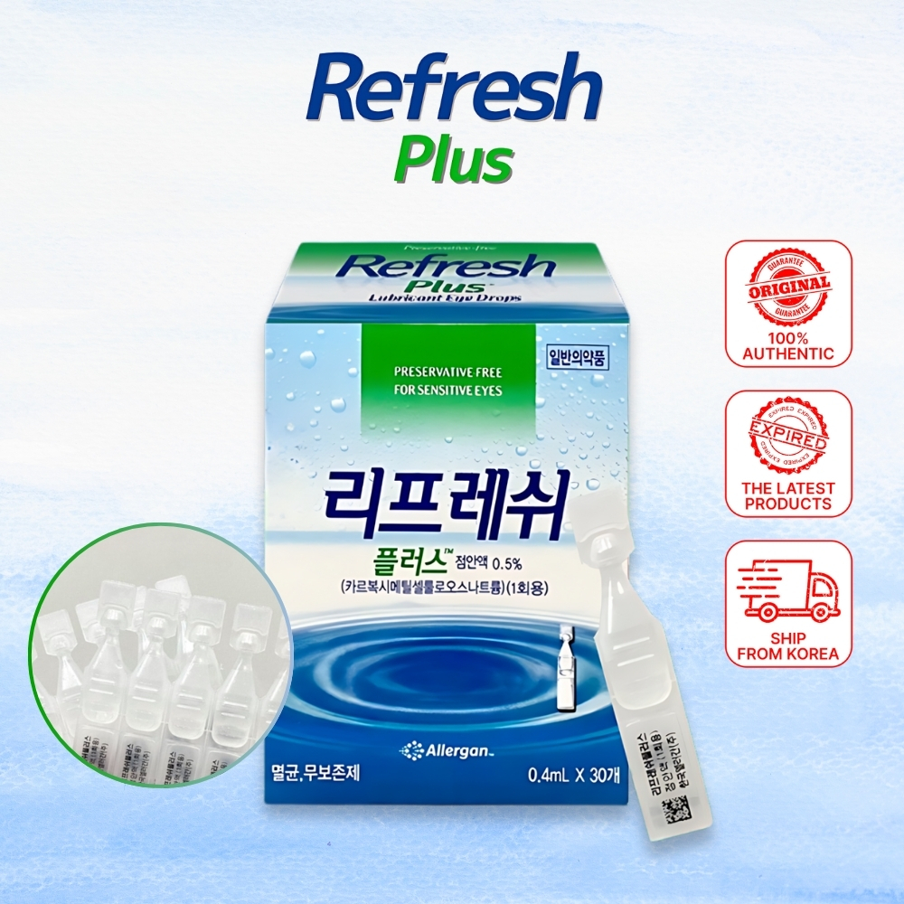 [REFRESH] Plus Eye Drops 30s X 0.4ml / Lubricant Eye Drops ...