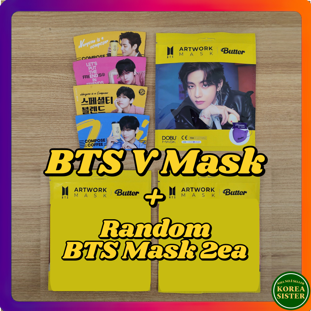 BTS Art Work Mask Butter Edition 45g(3ea X 15g) / Korea / RM / Jin ...
