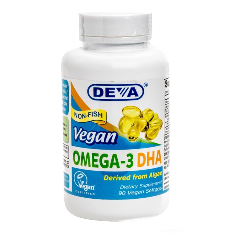 [Made in USA] Deva Vegan Omega 3 200mg DHA Softgels, 90 Count | Shopee ...