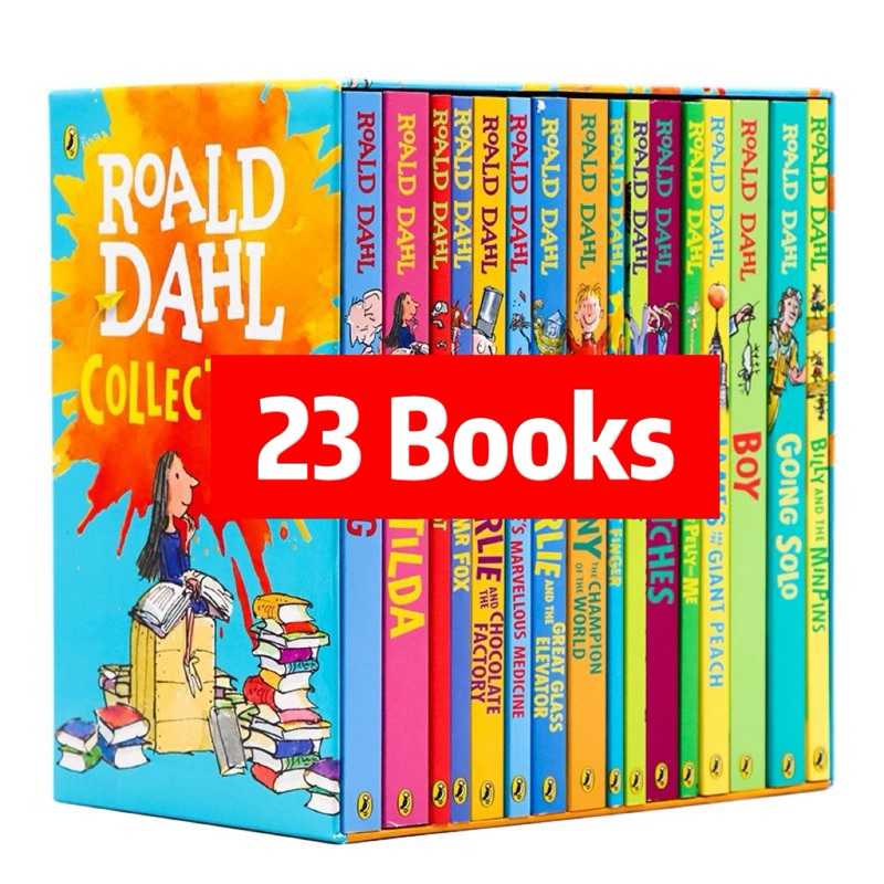 [SG] Roald Dahl Children Story Books Collection fantastic Mr fox ...