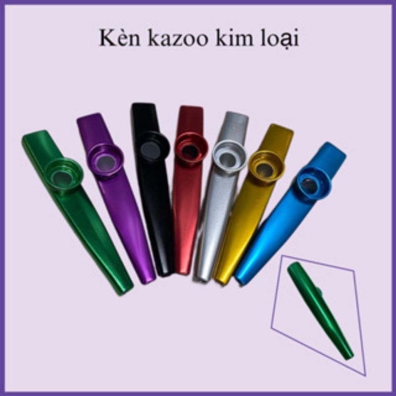 Metal Kazoo trumpet worn around the neck, the world's easyest musical ...