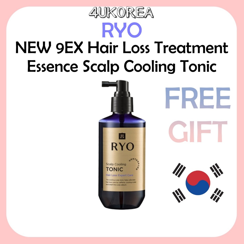 RYO NEW 9EX Hair Loss Treatment Essence Scalp Cooling Tonic 145ml / K ...