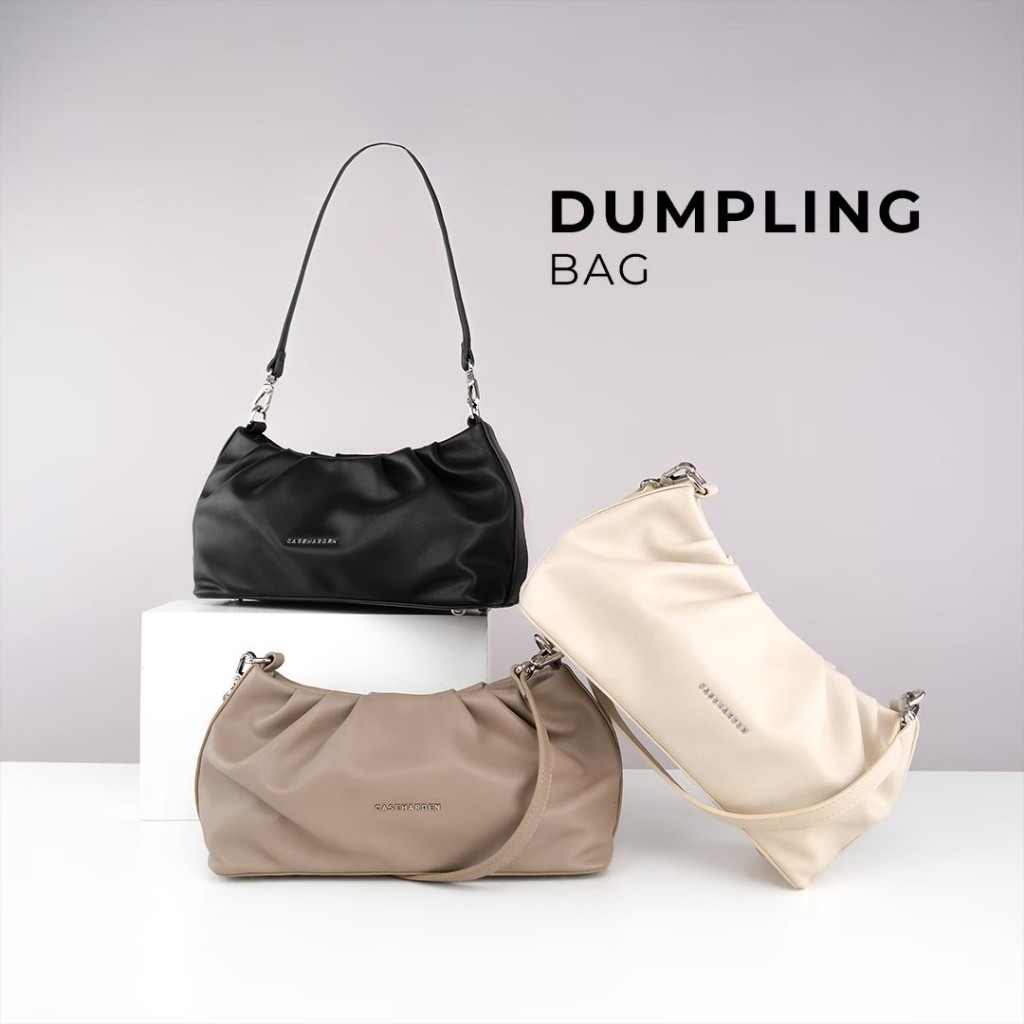 Caseharden Dumpling Bag, Hobo Bag with 2 Adjustable Straps (Shoulder ...