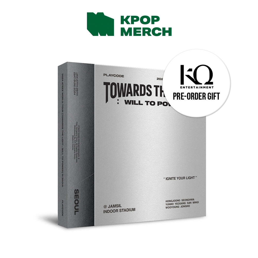 (KQ SHOP POB) ATEEZ - 2024 Ateez World Tour [ Towards The Light : Will ...