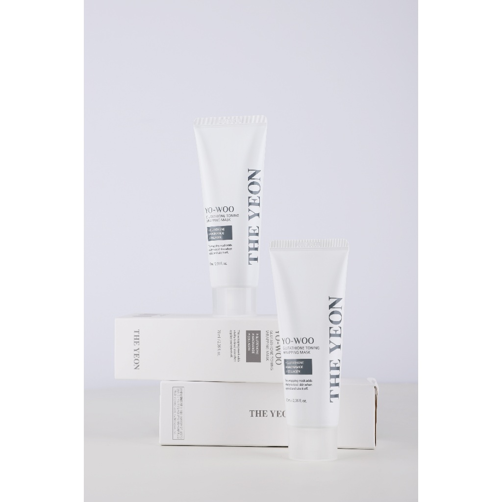[The Yeon] YO WOO GLUTATHIONE TONING WRAPPING MASK 70ml | Shopee ...