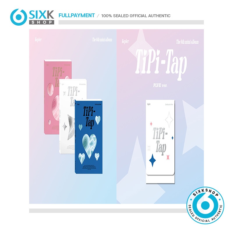 (STANDARD/PLVE ver) Kep1er The 6th Mini Album TIPI-TAP | Shopee Philippines