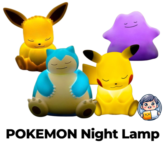 [POKEMON] Korea Pokemon Mini Night Mood Light Sleeping Lamp Pikachu ...