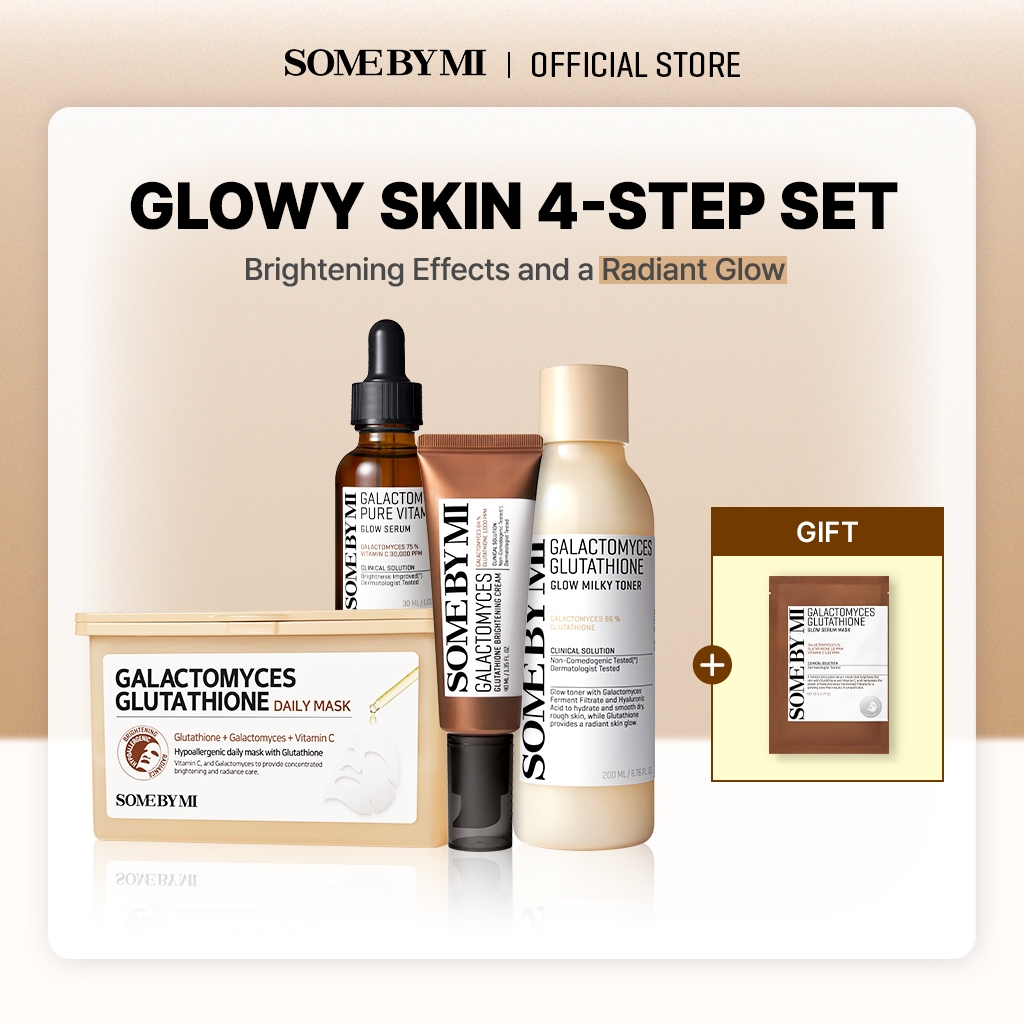 [GLOWY 4-STEP SET] SOME BY MI Galactomyces Glowy Skin Solution Set ...