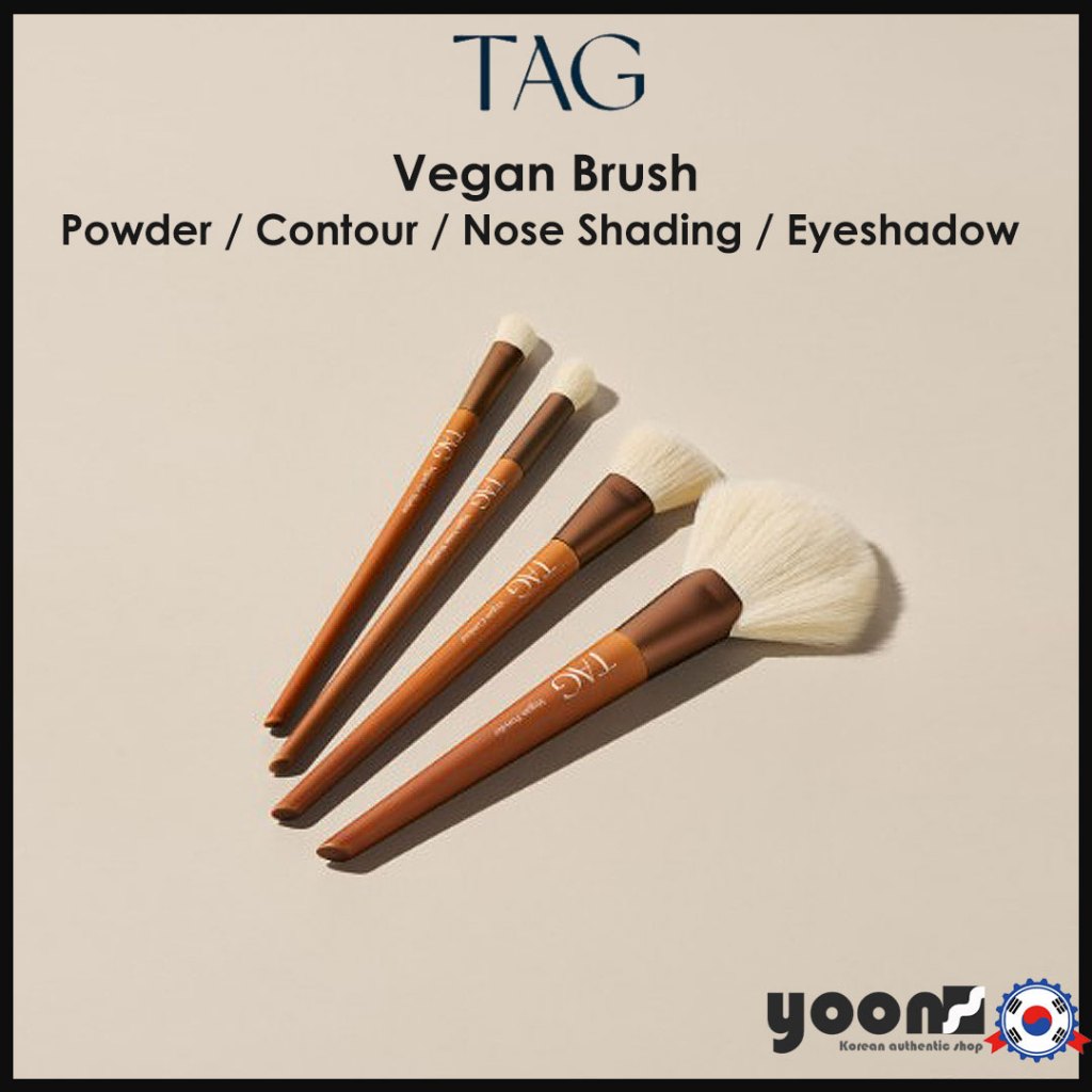 [TAG] Vegan Powder / Contour / Nose Shading / Eyeshadow Brush_From ...