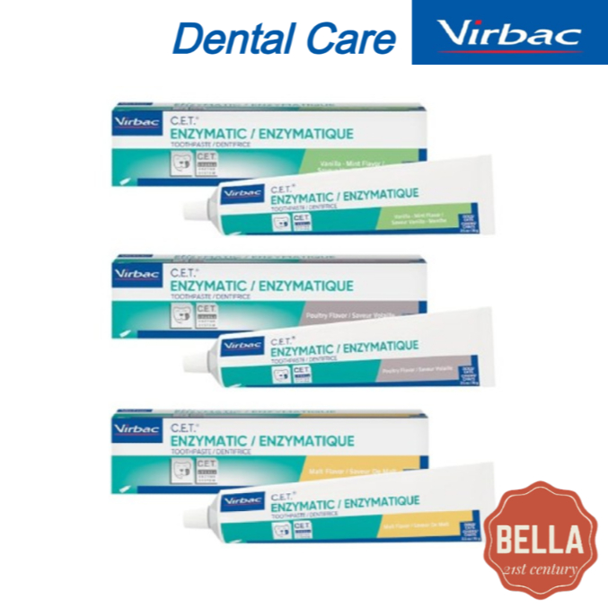 Virbac C.E.T. Enzymatic Toothpaste Removing Plaque and Tartar Buildup ...