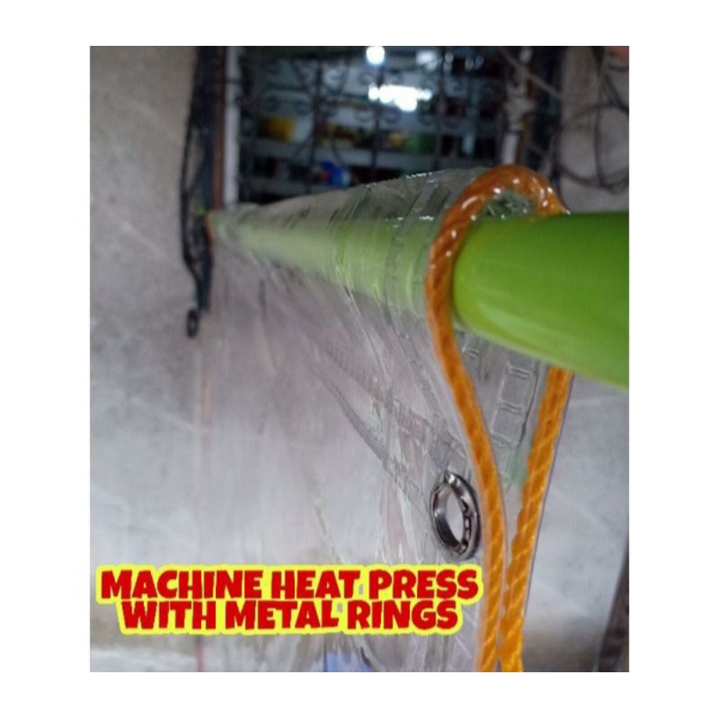 MORE SIZES⬇️ ROLL UP AND DOWN DESIGN TRANSPARENT CLEAR TRAPAL (MACHINE ...