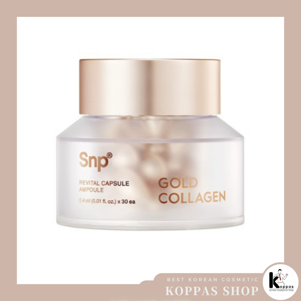 [SNP] Gold Collagen Capsule (0.4ml x 30ea) | Shopee Philippines