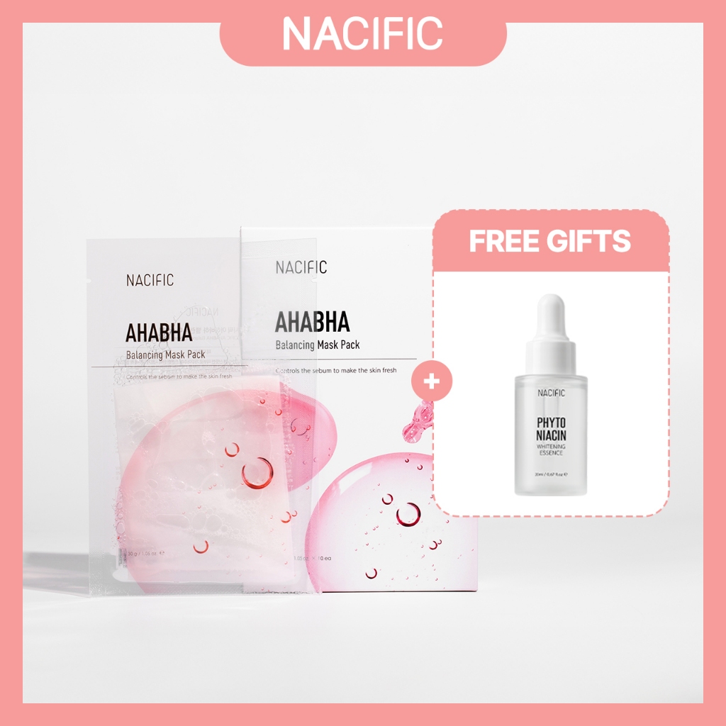 NACIFIC Aha Bha Balancing Mask Pack 10 Pcs | Shopee Philippines