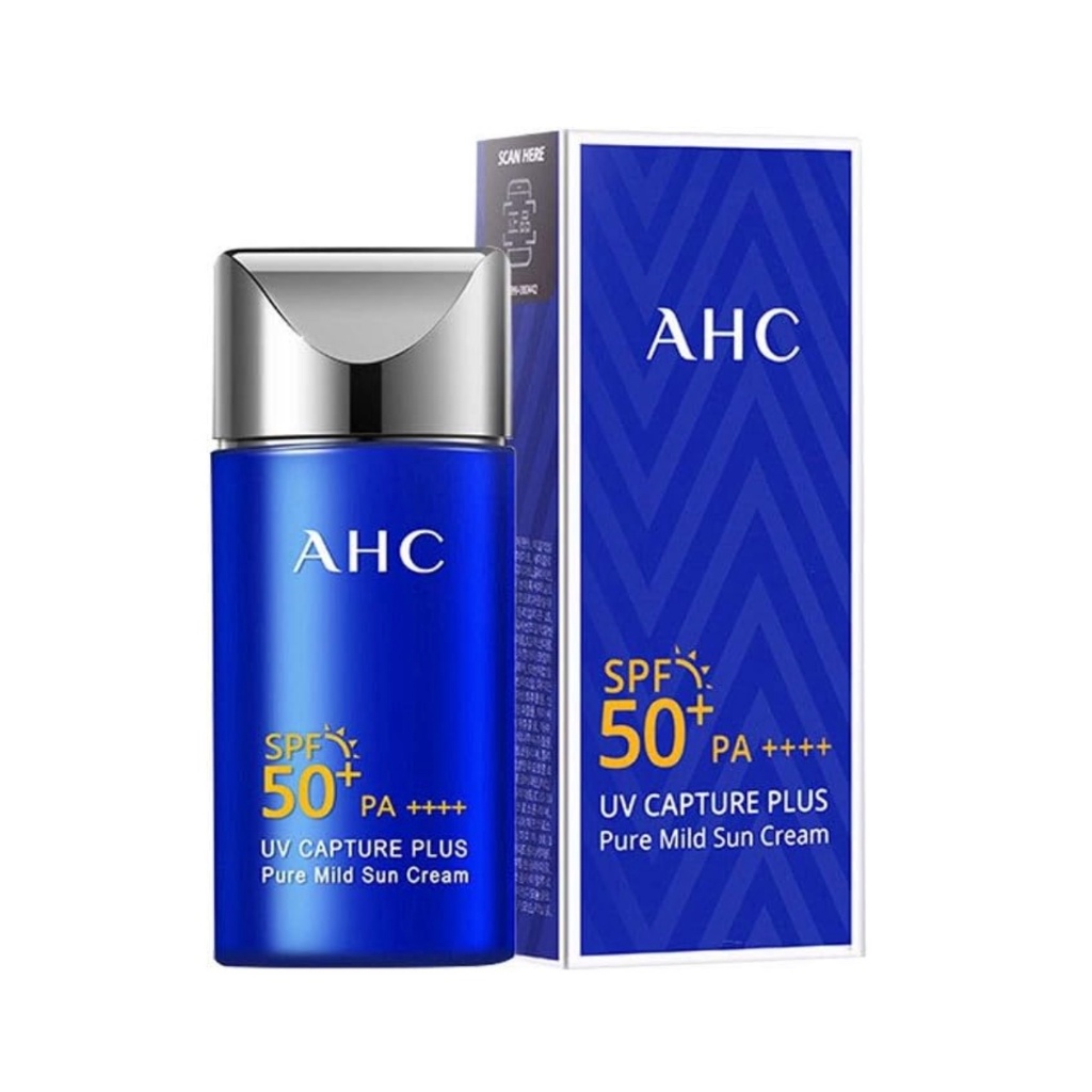 AHC UV Capture Plus Pure Mild Sun Cream SPF50+ PA++++ 50ml | Shopee Philippines