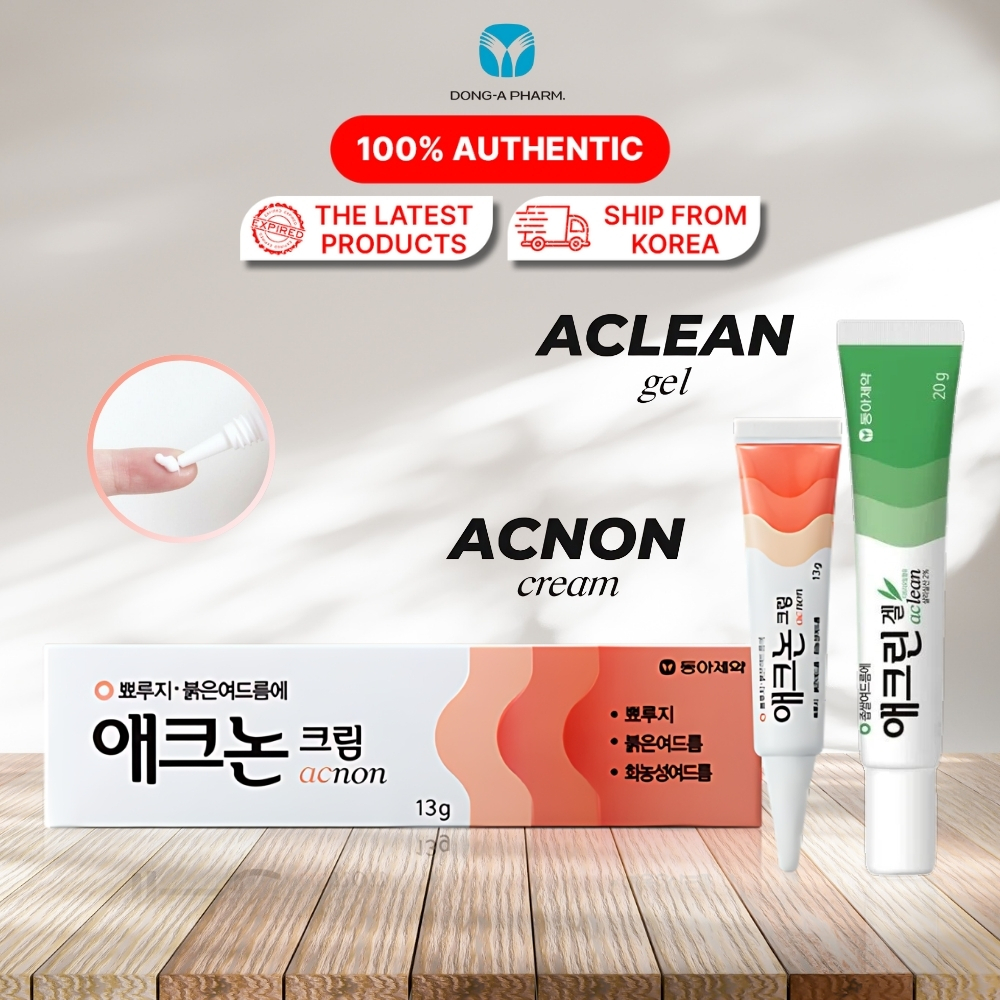 Acnon Cream Aclean Gel Acne Treatment Red acne, Pimples, Pustular acne ...