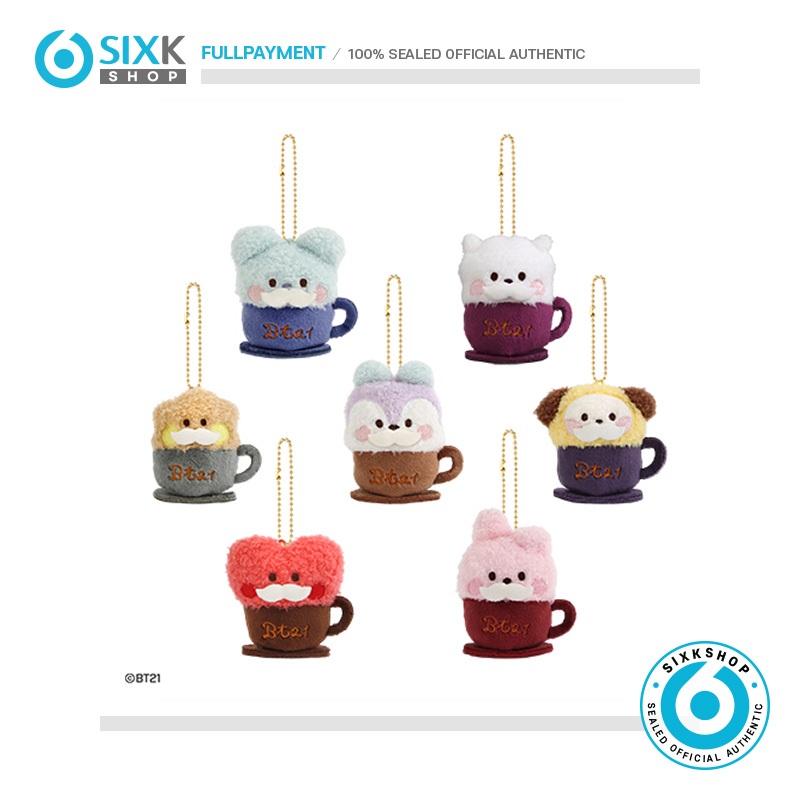BT21 minini PLUSH KEYRING [Latte} | Shopee Philippines