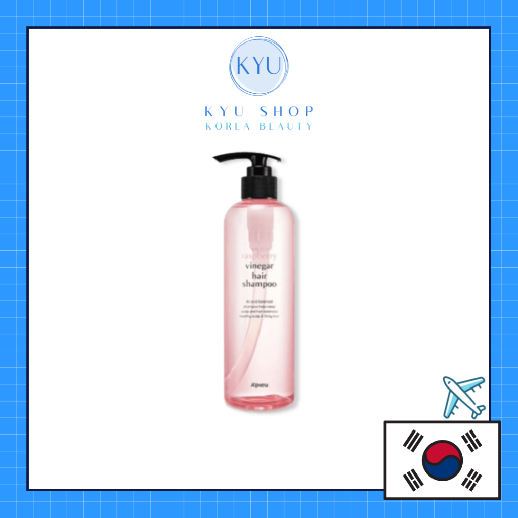 [A`PIEU] Raspberry Vinegar Hair Shampoo 500ml | Shopee Philippines