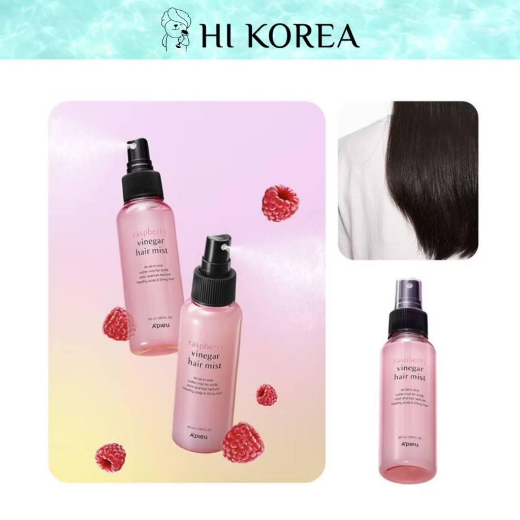[A`PIEU] Raspberry Vinegar Hair Mist 105ml | Shopee Philippines