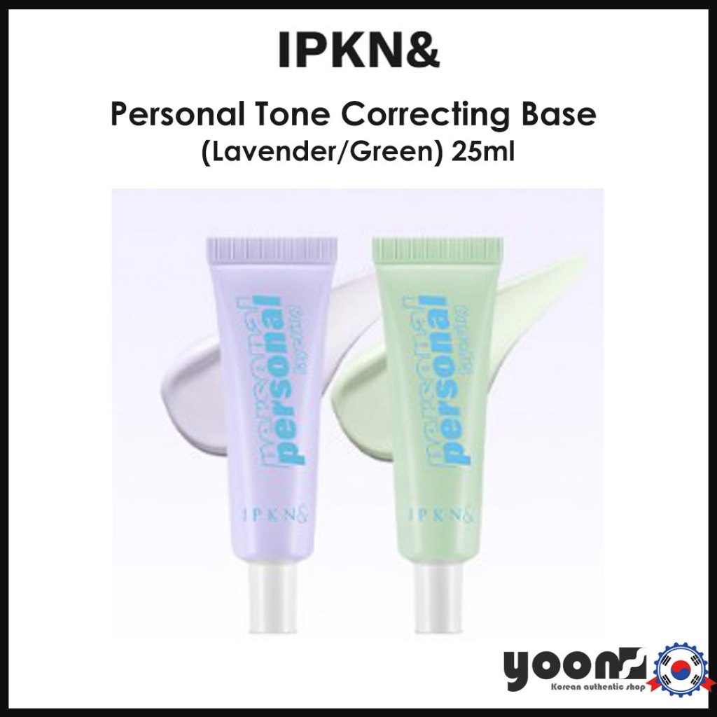 [IPKN] Personal Tone Correcting Base (Lavender/Green) 25ml_From Korea ...