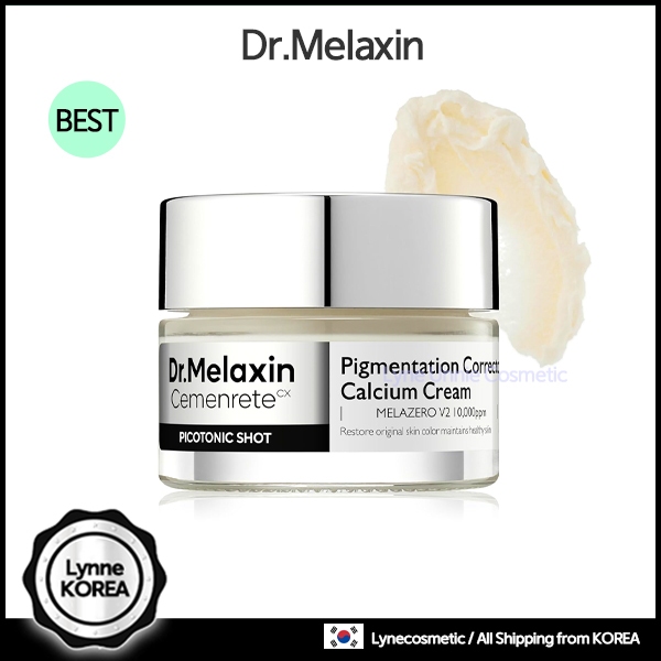 dr.Melaxin Cemenrete Picotonic Shot Calcium cream for Even Skin Tone ...