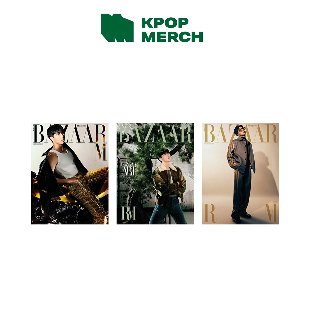 BTS RM - Magazine Bazaar korea 2025.09 | Shopee Philippines