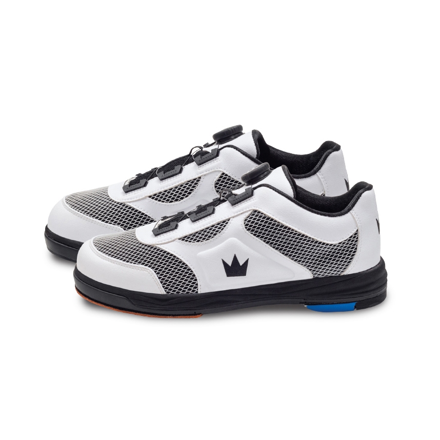 Brunswick Slide Sole & Heel Exchangeable FURY White Dial Bowling Shoes ...