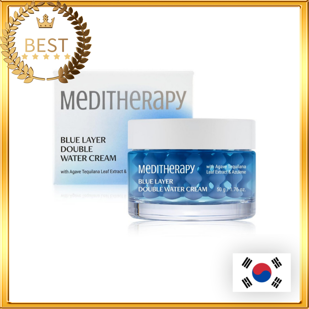 [MEDITHERAPY] Blue Layer Double Water Cream 50g | Shopee Philippines