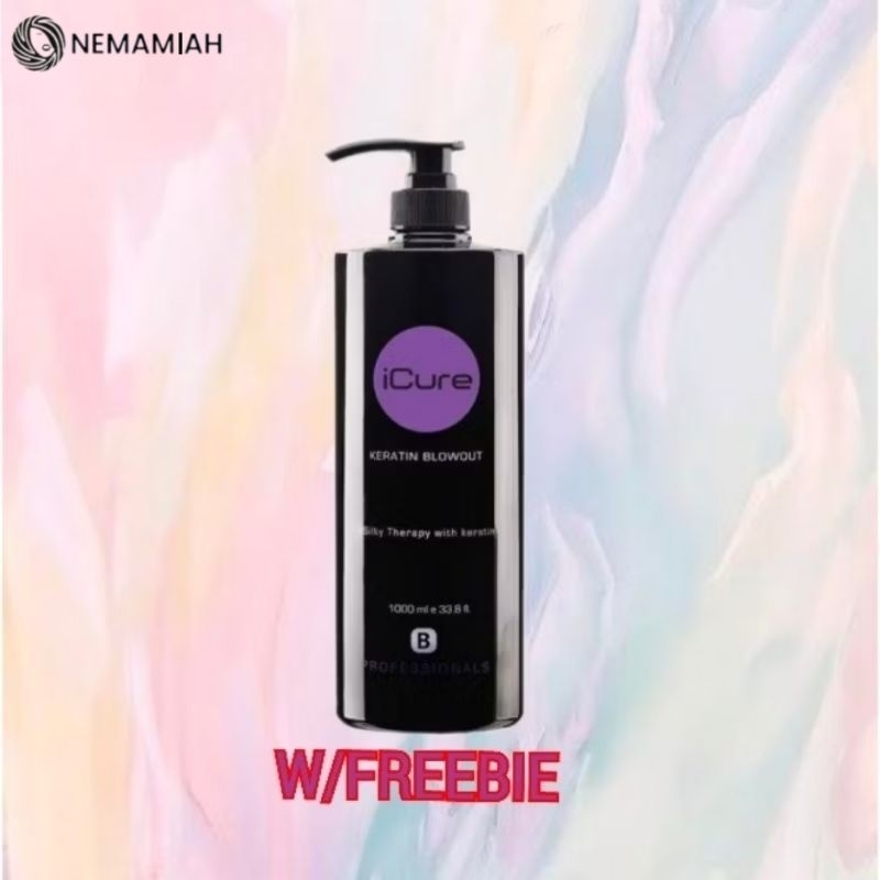 Icure W/Freebie Keratin Blowout 1000ml | Shopee Philippines