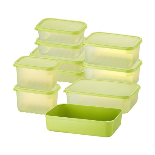 1+1 (2PCS) LocknLock Smart Keep Fresh Anti-Bac BPA free Food Storage Container Case Lock & Lock ...