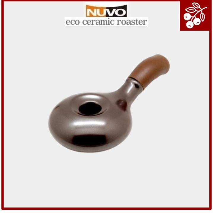 Nuvo Eco Ceramic Coffee Roaster – Stovetop Manual Bean Roasting Pan ...