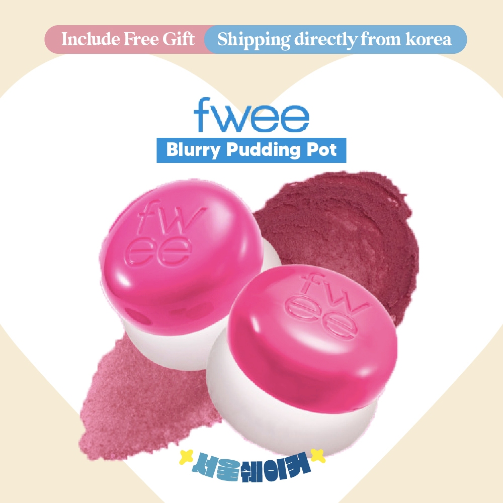 [Fwee] Blurry Pudding Pot Lip&Cheek 5g (30colors) | Shopee Philippines