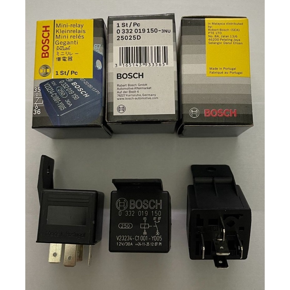 local seller Made in Portugal 5 Pin Bosch Relay Horn Relay Headlamp ...