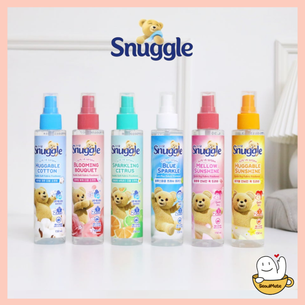 [Snuggle] Fabric Refresher Spray 6 scents (150mL, 470ml) / Freshener ...