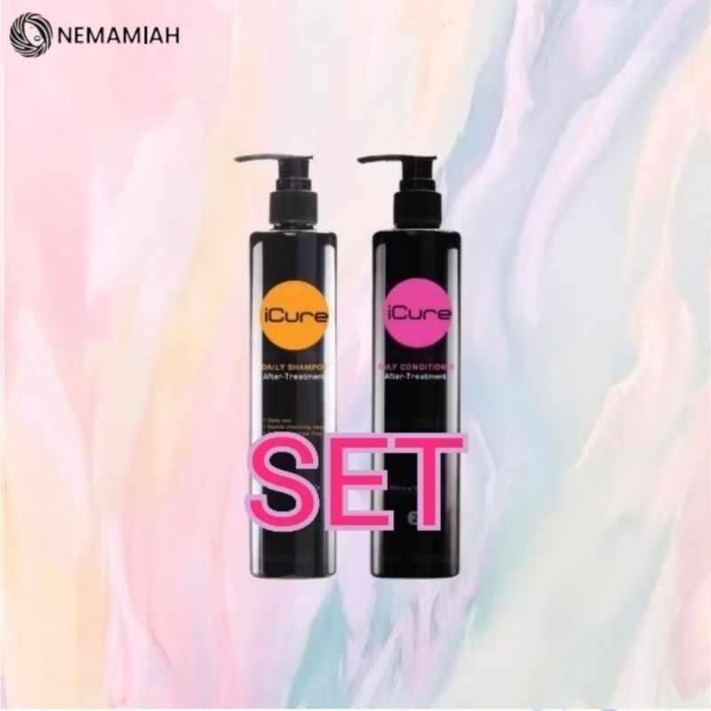 Icure Shampoo and Conditioner Set 300ml | Shopee Philippines