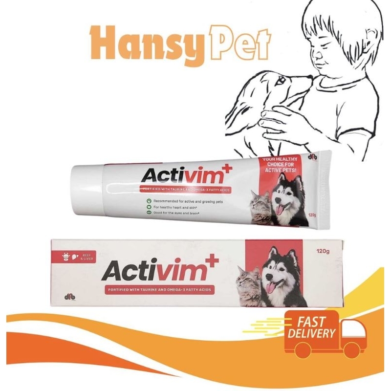Activim Multivitamin Gel for Dogs and Cats | Shopee Philippines