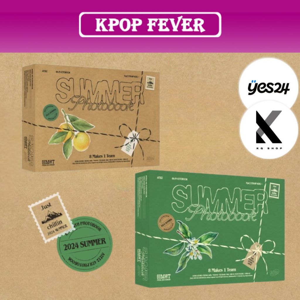 ATEEZ - 2024 SUMMER PHOTOBOOK ( PLAYCODE / DVD) + POB | Shopee Philippines
