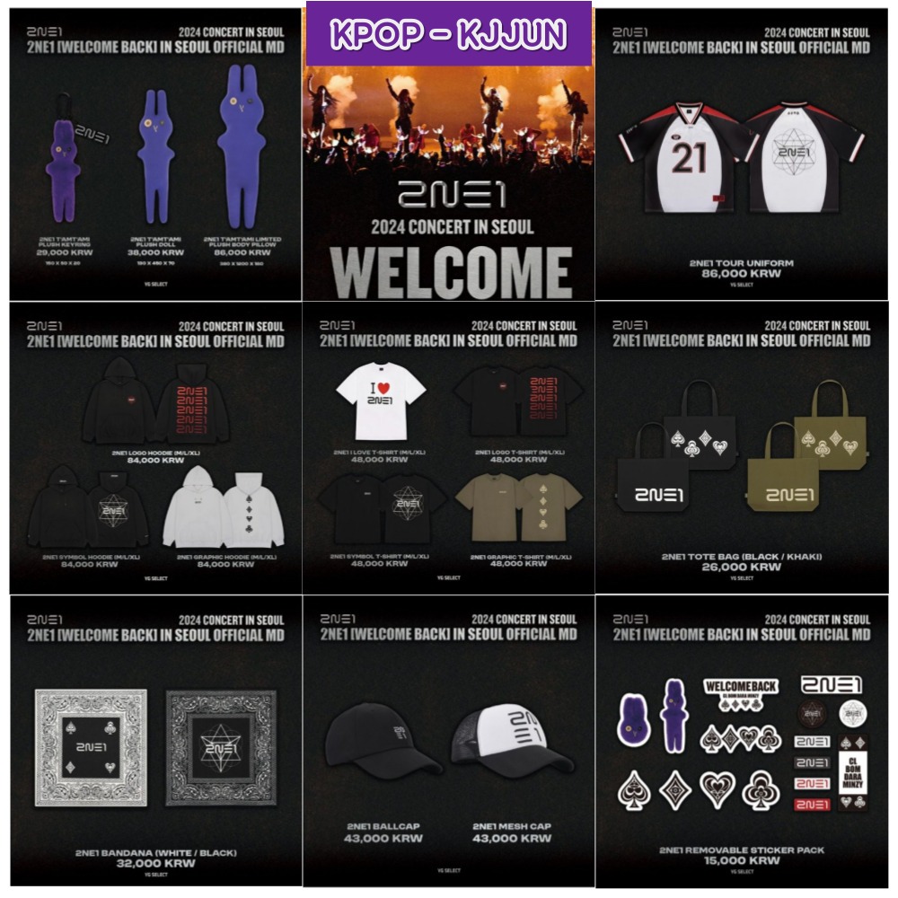 2NE1 [WELCOME BACK] IN SEOUL OFFICIAL MD | Shopee Philippines