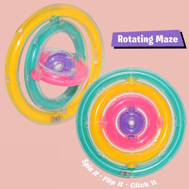 3D rotating maze toys kids fidget toys concentration training finger ...