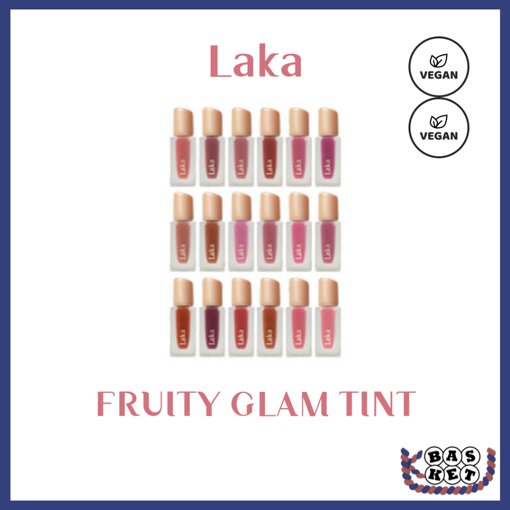[LAKA] Fruity Glam Tint Colors 22 Colors 4.5g | Shopee Philippines