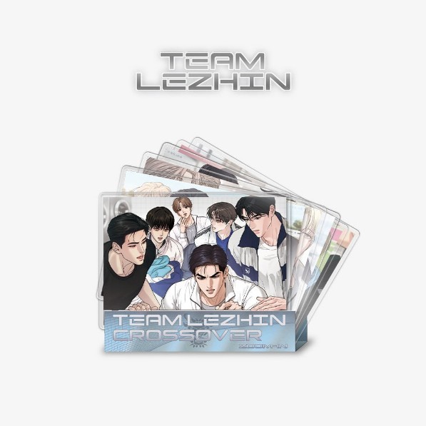 TEAM LEZHIN Crossover Athletes Village Acrylic Cards Set: ZOOM IN, TEAM ...