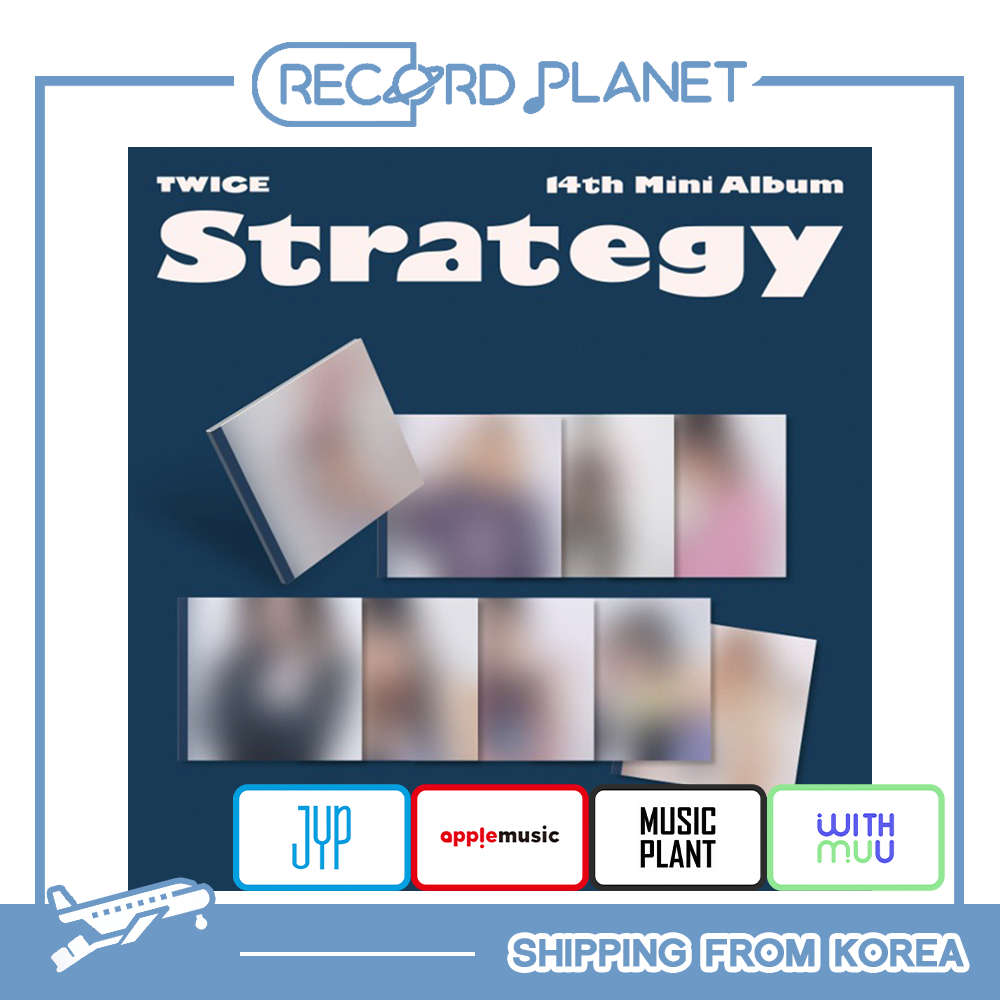 [POB] TWICE - 14th Mini Album [ Strategy ] (Step4 ver.) | Shopee ...