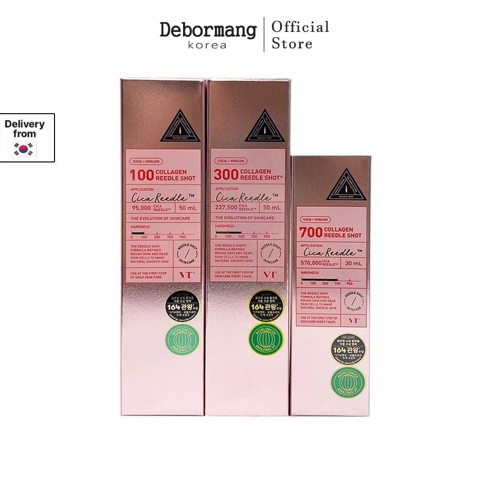 VT Collagen REEDLE SHOT 100/300/700，Anti-aging，Skin hydration, skin ...