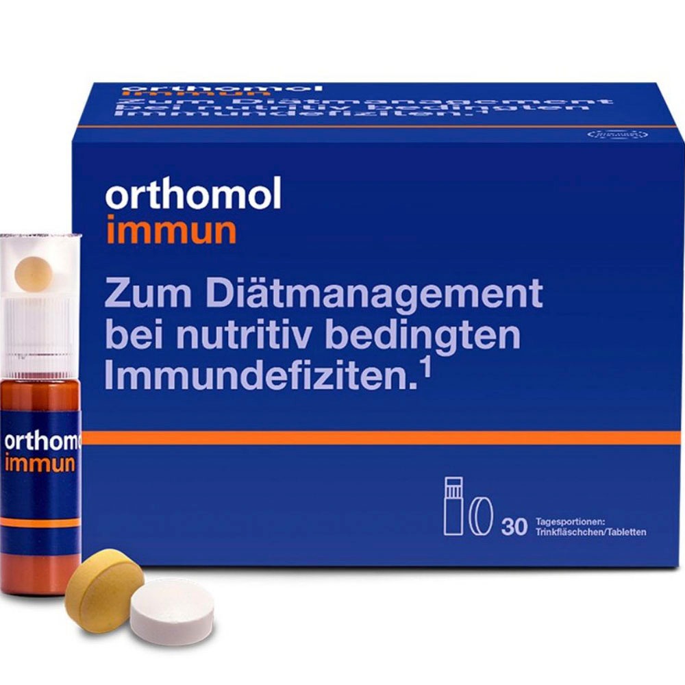 [Made in Germany] Orthomol Immun Multivitamin Liquid + Tablets, 30 ...
