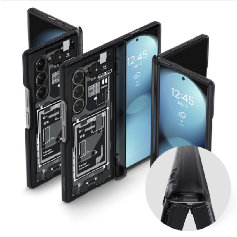 Spigen - full hinge cover ultra hybrid pro zero:one case for galaxy z ...