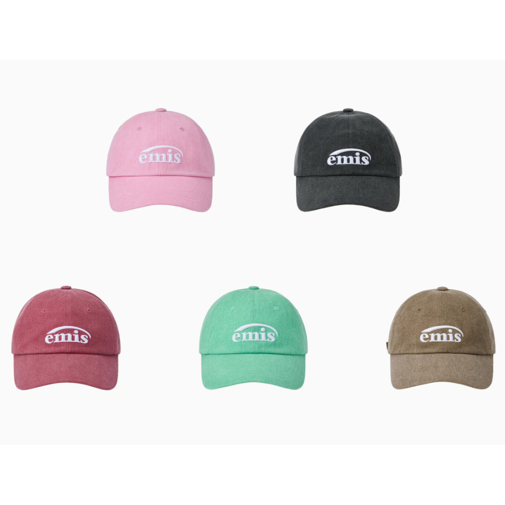 emis - NEW LOGO PIGMENT BALL CAP (5 colors) / original authentic ...