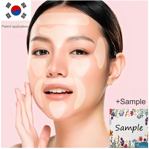 Pink Skin Wrinkle Patch [Patent application completed] Forehead, Eyes ...
