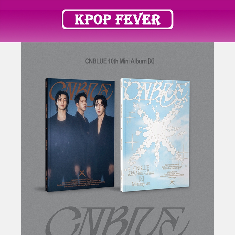 CNBLUE – [ X ] THE 10TH MINI ALBUM ( SET PHOTOBOOK VER ) | Shopee ...