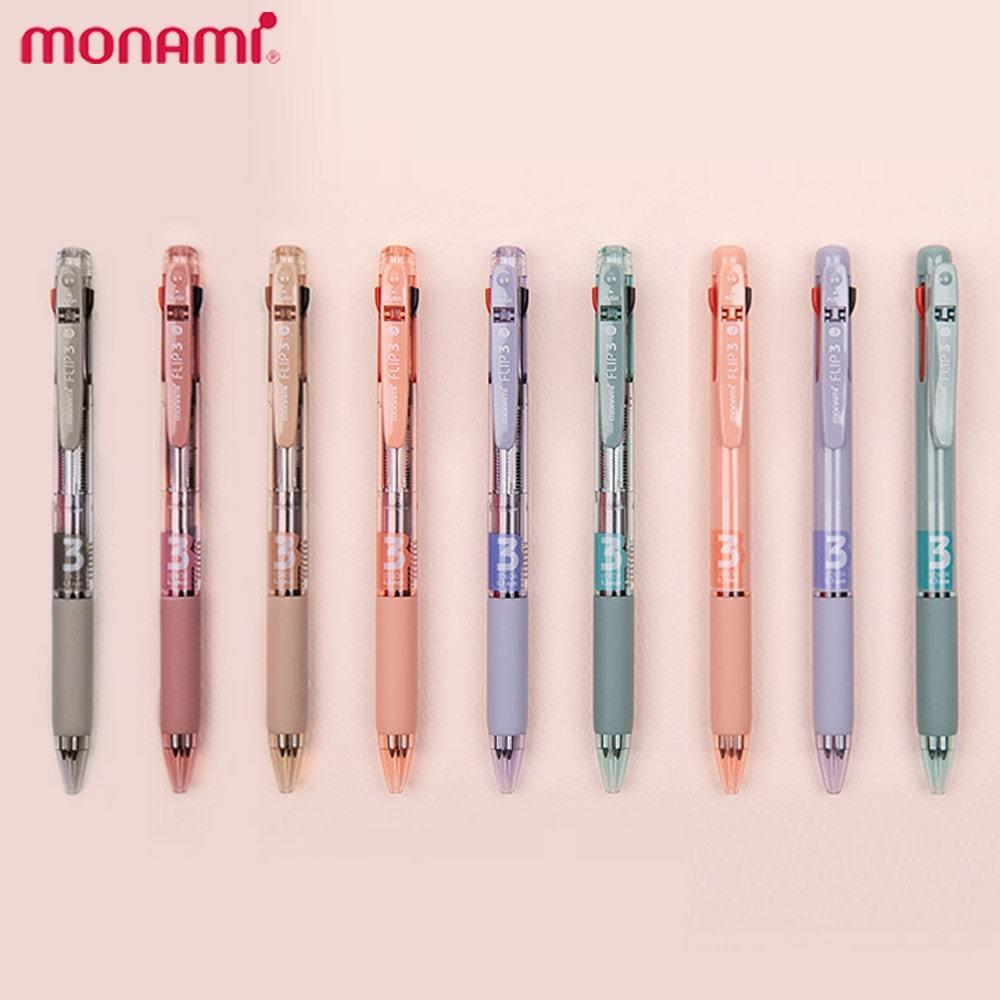 MONAMI FLIP 3 Ballpoint Pen 0.38/0.5/0.7mm | Shopee Philippines