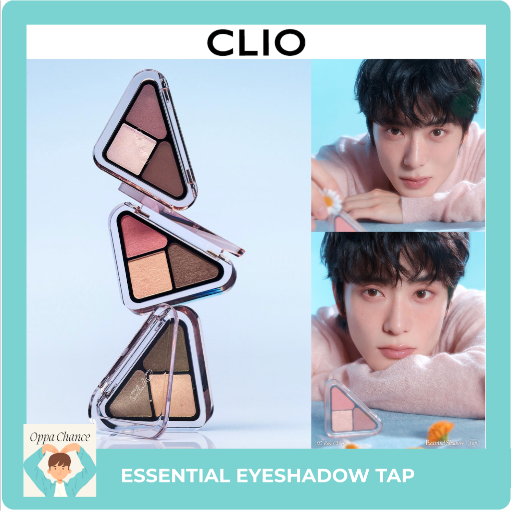 *Jaehyun's pick* [Clio] Essential Eyeshadow Tap (3 kinds) | Shopee ...