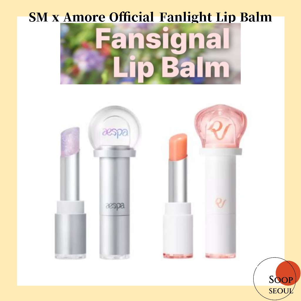 aespa Redvelvet SM Fansignal Lip Balm Official Fanlight lip treatment | Shopee Philippines